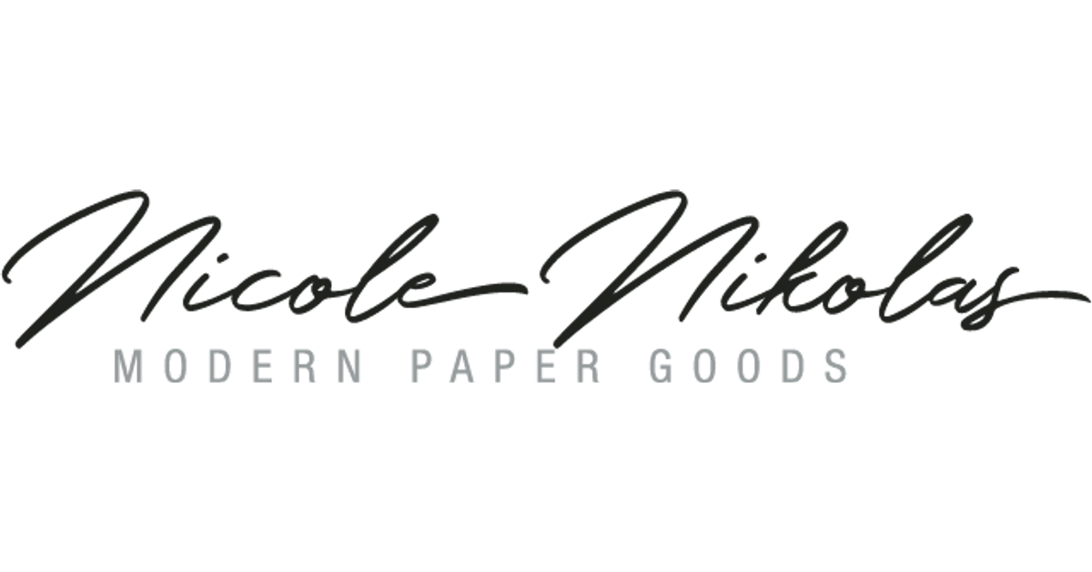Nicole Nikolas - Modern Paper Goods – nicolenikolas